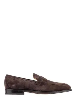 SALVATORE FERRAGAMO Suede Loafers