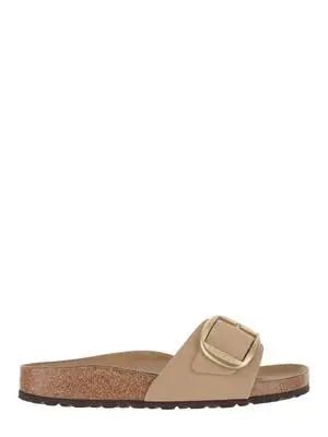 BIRKENSTOCK Madrid Big Buckle Sandals - Beige