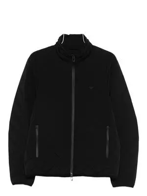 Emporio Armani Nylon Down Jacket - Black