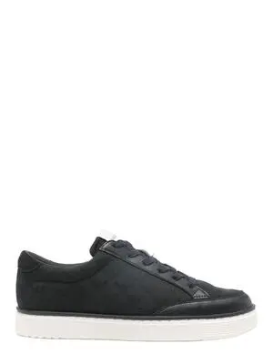 Emporio Armani Canvas Sneakers - Blue