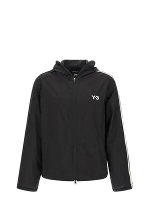 Y3 Tech Fabric Hoodie - Black