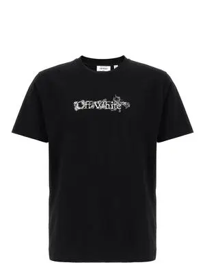 Off White Heraldic Treshold Arrows' T Shirt - Black