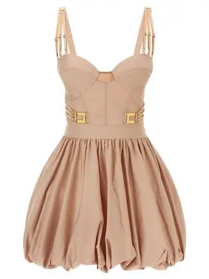 Elisabetta Franchi Mini Corset Dress - Pink