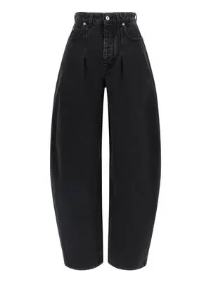 Jacquemus Le De Nîmes Ovalo' Jeans - Black