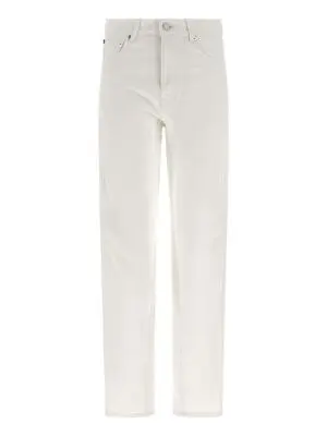 Coperni Tapered Denim Jeans - White