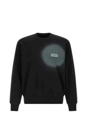 MAISON MARGIELA Numeric Signature Spray Sweatshirt - Black
