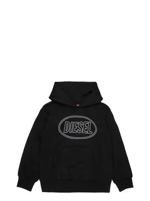 DIESEL Logo Sweatshirt Black