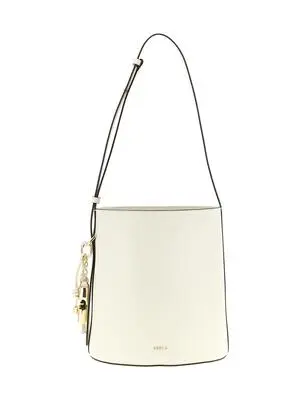 Furla Roxie Bucket Bag - White