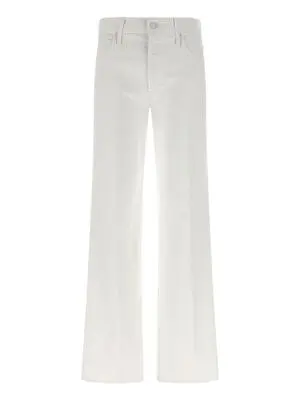 MOTHER The Kick It Jeans - White