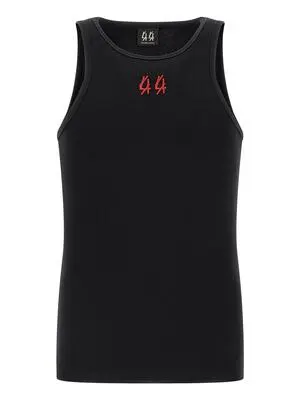 44 LABEL Classic Rib' Tank Top - Black