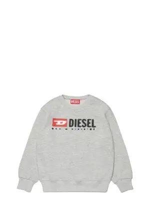 DIESEL Sweatshirt With Logo - Grey