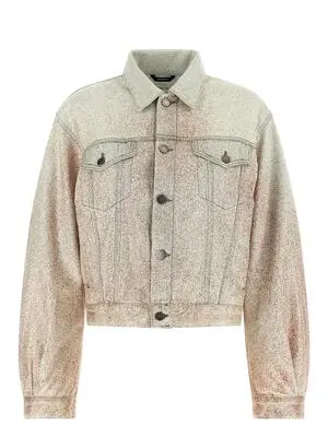 HAIKURE Simon' Cotton Denim Jacket - Gray