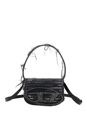 DIESEL Quilted Shoulder Bag - Black