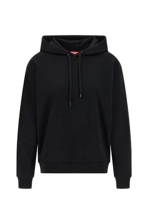 DIESEL F-normy-hood-od Hoodie - Black