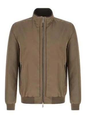 MOORER Manetti-wk' Bomber Jacket - Beige