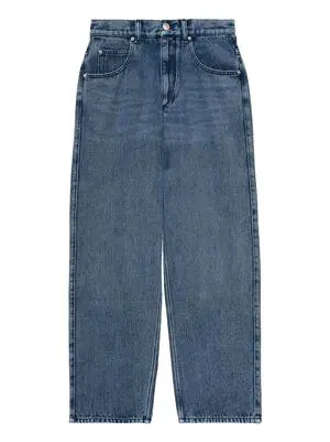 Isabel Marant Jenny Denim Jeans - Clear Blue