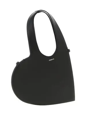 Coperni Mini Heart Handbag - Black