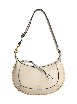 Isabel Marant Oskan Moon Full Grain Leather Bag - Ivory