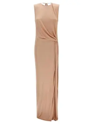 Elisabetta Franchi Long 'red Carpet' Dress - Pink