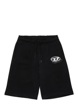 DIESEL® Short With Logo - Black