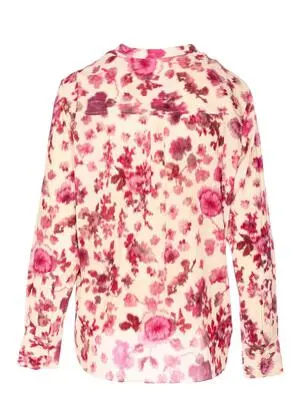 Isabel Marant Rusak Silk Blouse - Pink