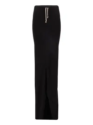 RICK OWENS Soft Edfu Long Skirt