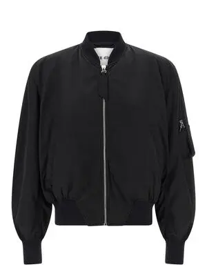 Attico Anja Bomber Jacket - Black