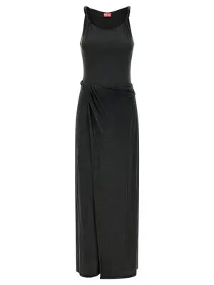 DIESEL D-estiga-s1 Long Dress - Black