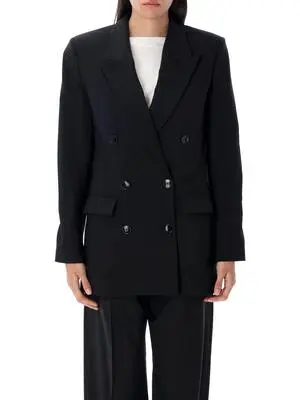 Isabel Marant Wool Jewima Blazer - Black
