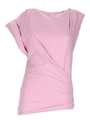 Isabel Marant Fitted Cotton T-shirt - Pink