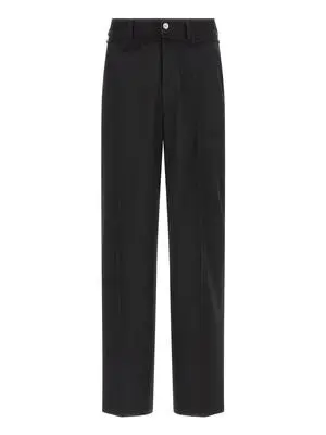 MAISON MARGIELA Denim Insert Trousers - Black