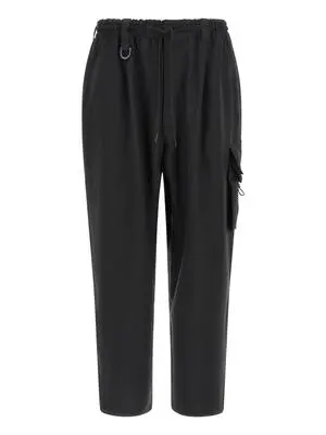 Y3 Sport Uniform' Cargo Pants - Black
