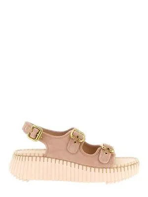 Chloé Nama Sandals - Pink
