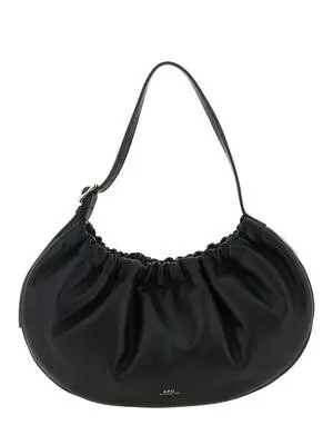 A.p.c. Ninon Hoop Shoulder Bag - Black