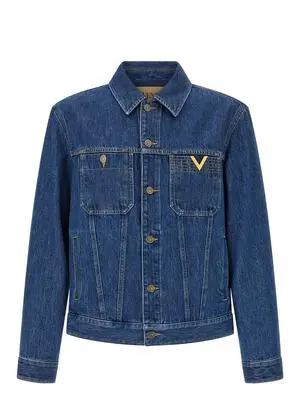 Valentino Garavani Denim Jacket - Blue