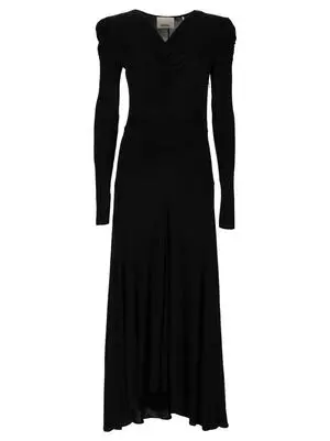 Isabel Marant Nejima Long Dress - Black