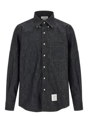 Thom Browne Denim Shirt - Blue
