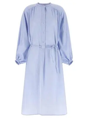 Loulou De Saison Vitti' Midi Dress - Light Blue