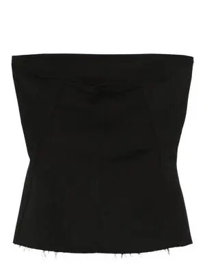 Rick Owens Bustier Top - Black