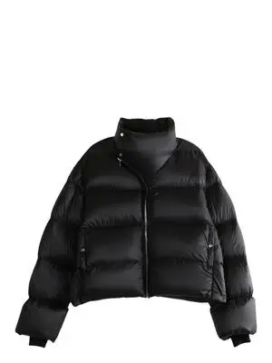 Rick Owens Quilted Turtle Jacket - Black