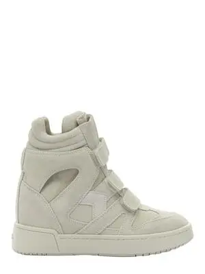 Isabel Marant High Top Sneakers - Beige