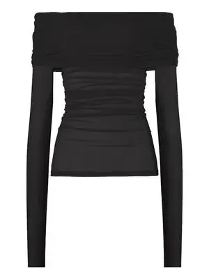 Wolford Off-shoulder Top - Black