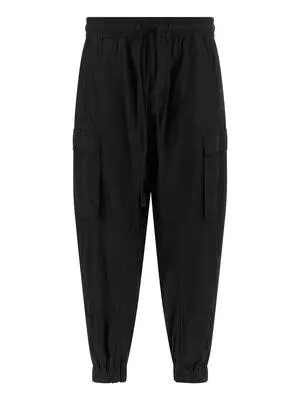 THOM KROM Wrinkled-effect Cargo Pants - Black