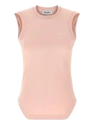 Attico Cotton Top - Pink