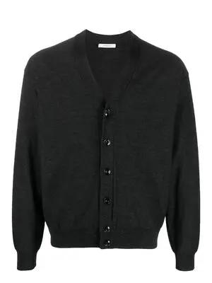 LEMAIRE Relaxed Twisted Cardigan - Anthracite