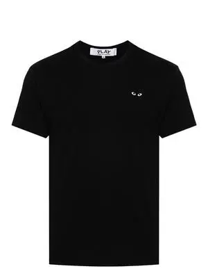 Comme Des Garçons Cotton T Shirt - Black