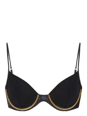 Elisabetta Franchi Full Coverage Bra - Nero
