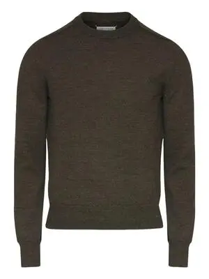 MAISON MARGIELA Crewneck - Dark Brown
