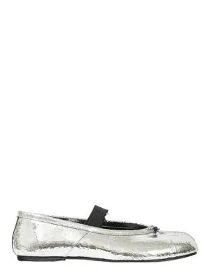 MAISON MARGIELA Ballerina Shoes - Silver/black