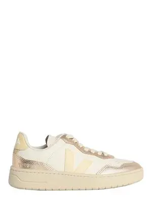 VEJA V90 Leather Sneakers - White